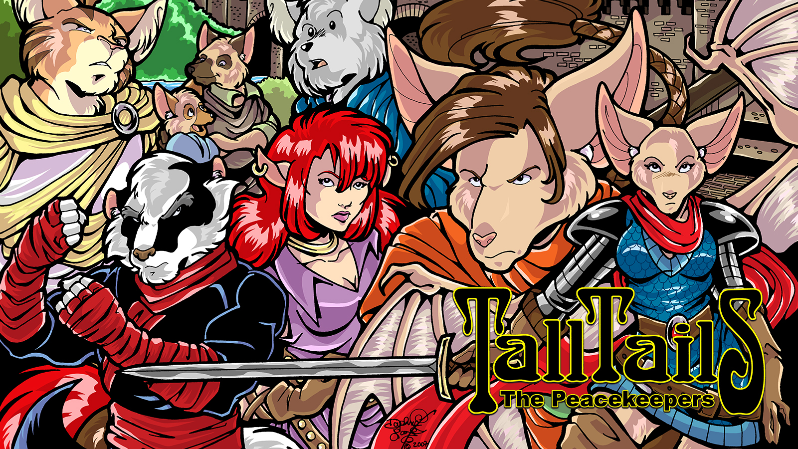Tall Tails Online – Epic Anthropomorphic Fantasy by JD Calderon and ...